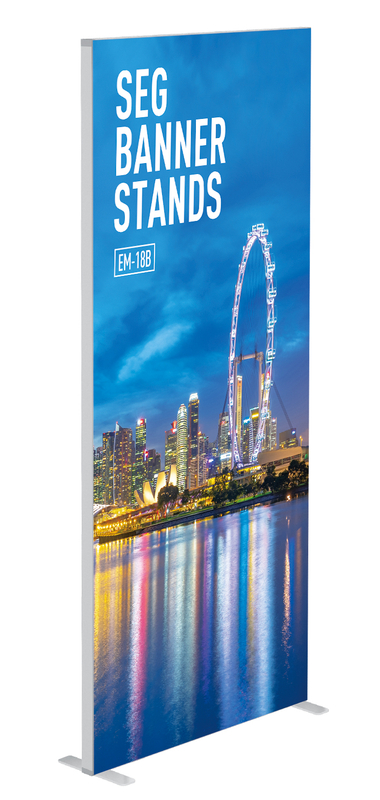 40mm SEG EM-18B1 Fabric Banner Stand